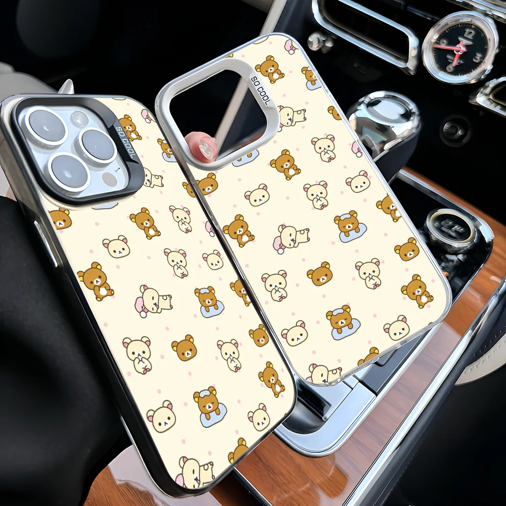 Epc Cute R-Rilakkuma Phone Case IMD Phone Case For IPhone 16 15 14 13 ...