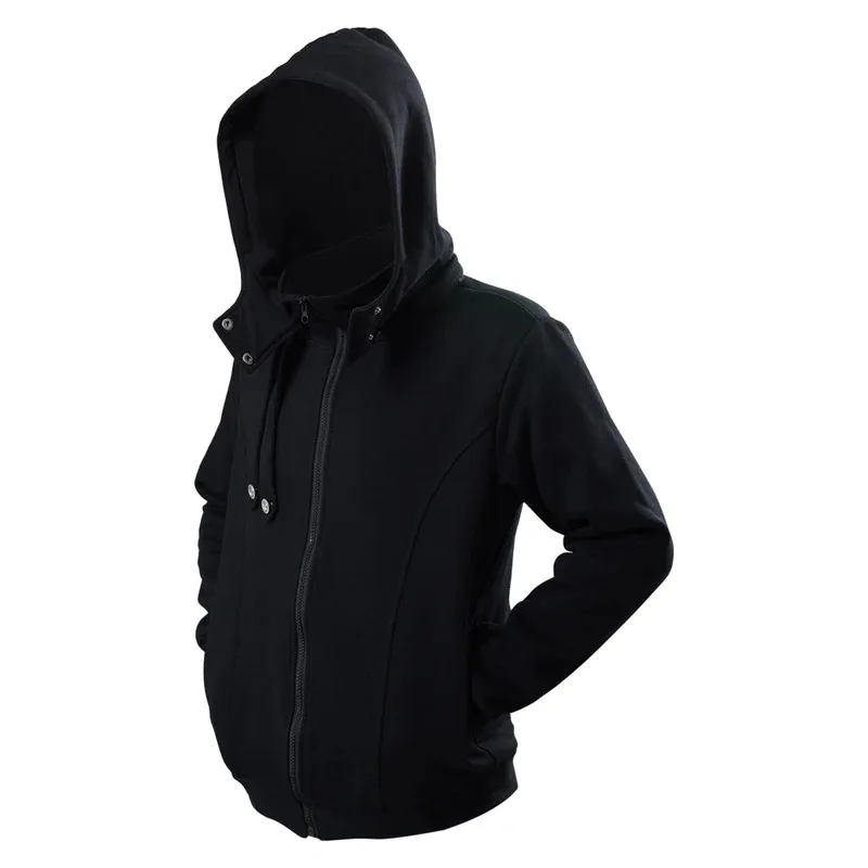 Tokyo Ghoul Anime Cosplay Costume Ken Kaneki Hoodie Uniform Men Zip Up ...
