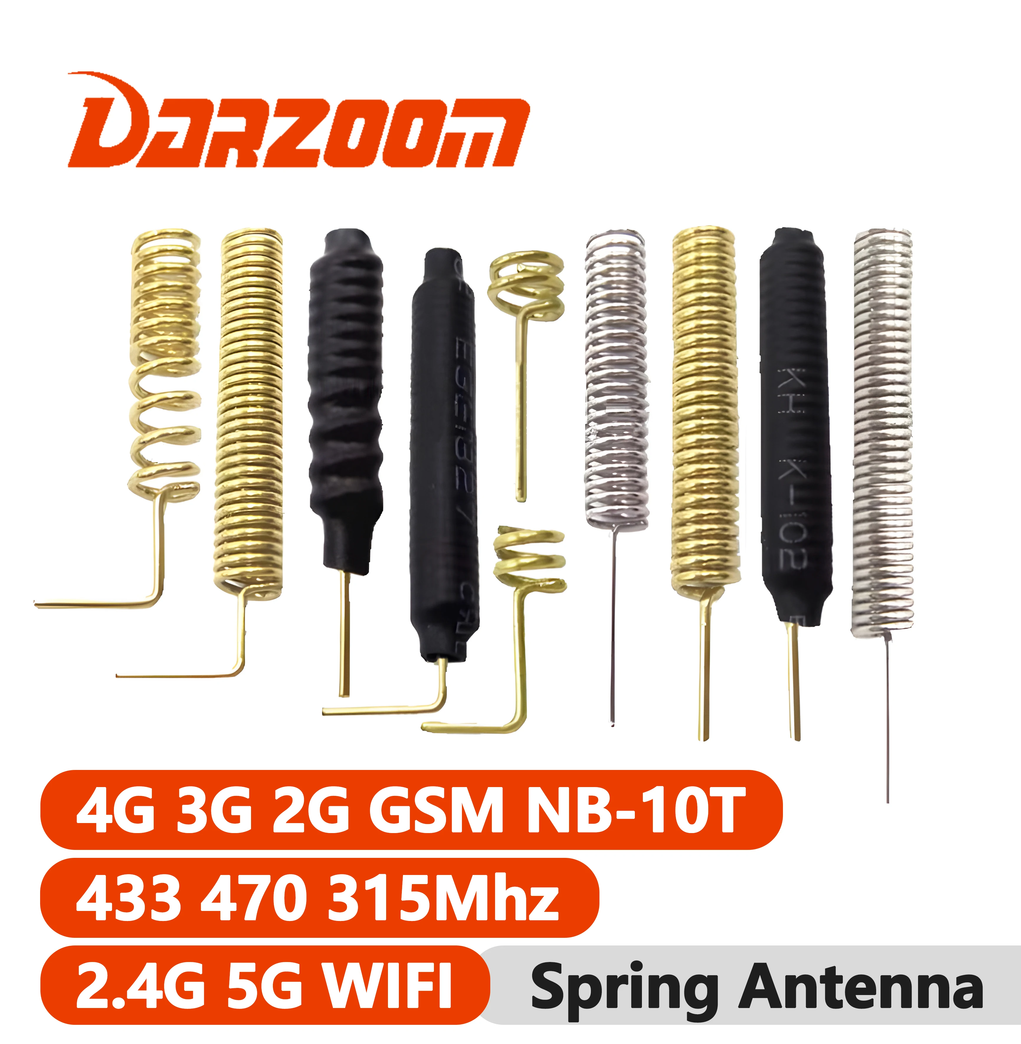 Antena de mola 433/470/315 mhz. Antena de mola Bluetooth Lora WIFI de ...