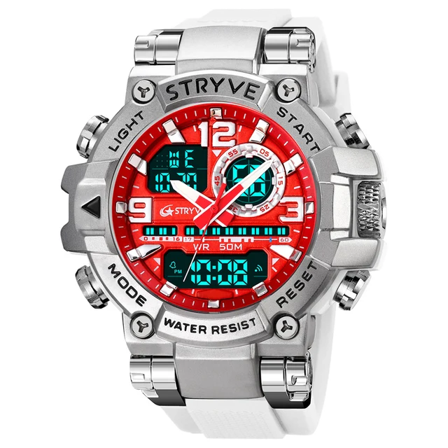 New STRYVE Watch for Men's High Quality Digital-Analog Dual Movement ...