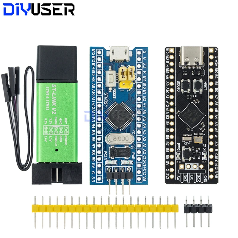 DIYUSER-ST-LINK-V2-Simulador-Baixar-Programador-Placa-de ...