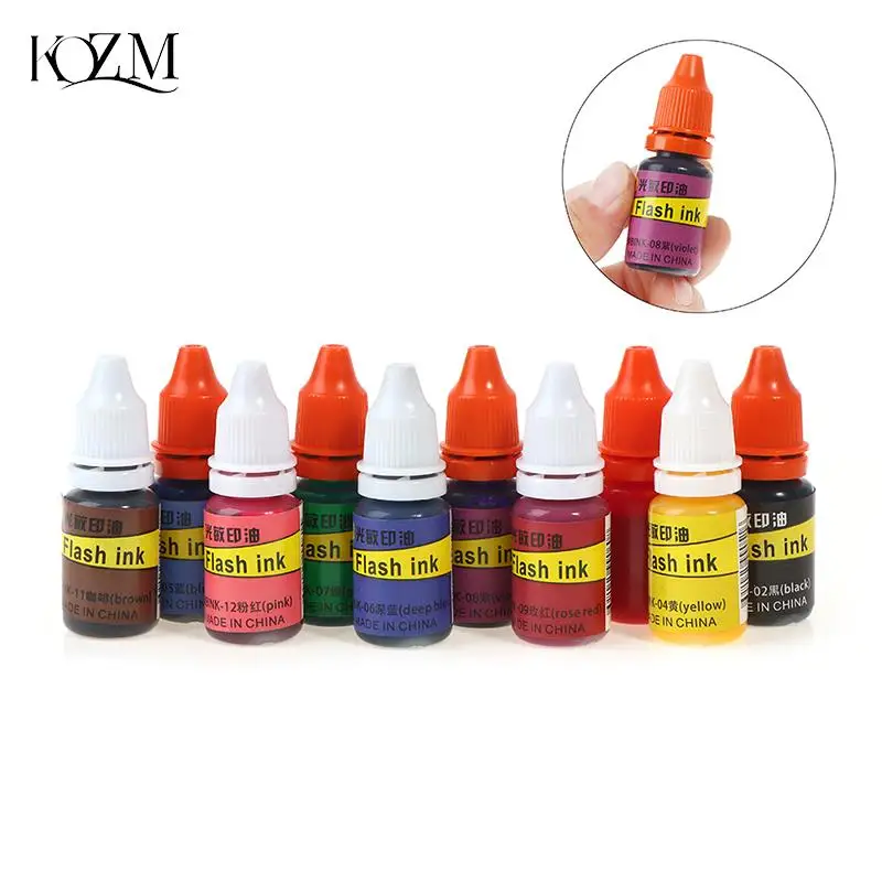Photosensitive Ink Stamp | Flash Stamp Ink Refill | Oil Flash Stamp Ink ...
