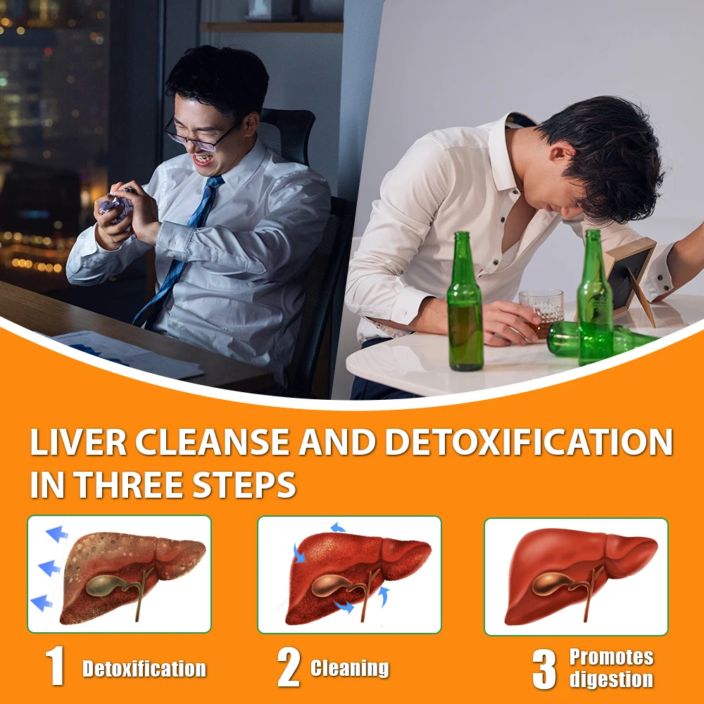 6Pc Only$0.99 Sumifun Liver Care Patch Body Detox Promote Digestion ...