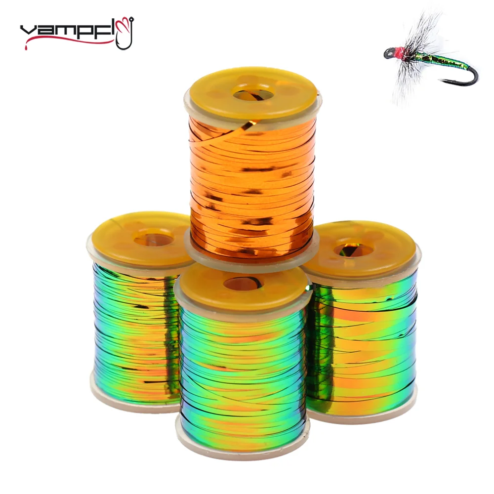 Mylar Nymphs Midges Streamers | Tinsel Fly Tying Peacock | Mylar Tinsel ...