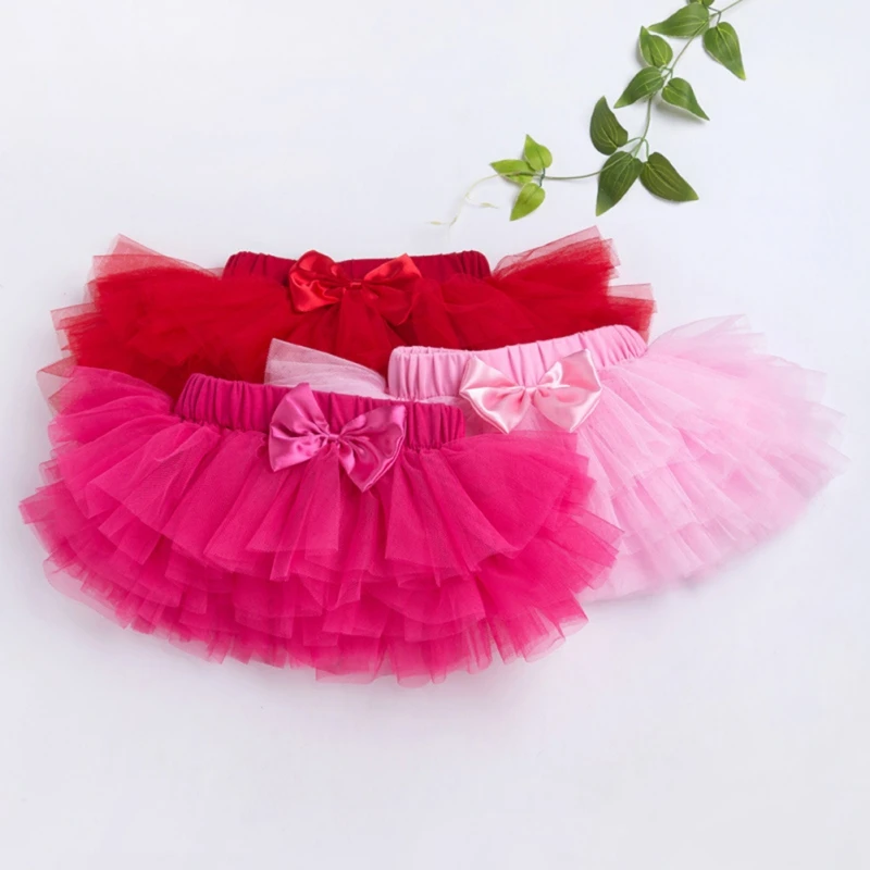 Baby-Girls-Tulle-Tutu-Bloomers-Infant-Newborn-Six-layer-Mesh-Bow ...