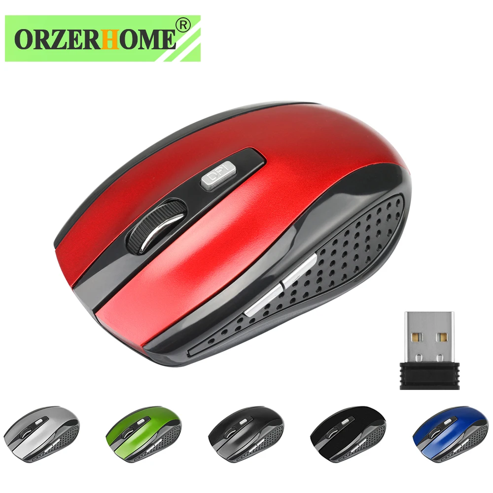 ORZERHOME-2-4GHz-Wireless-Mouse-Adjustable-DPI-Gaming-6-Buttons-Optical ...