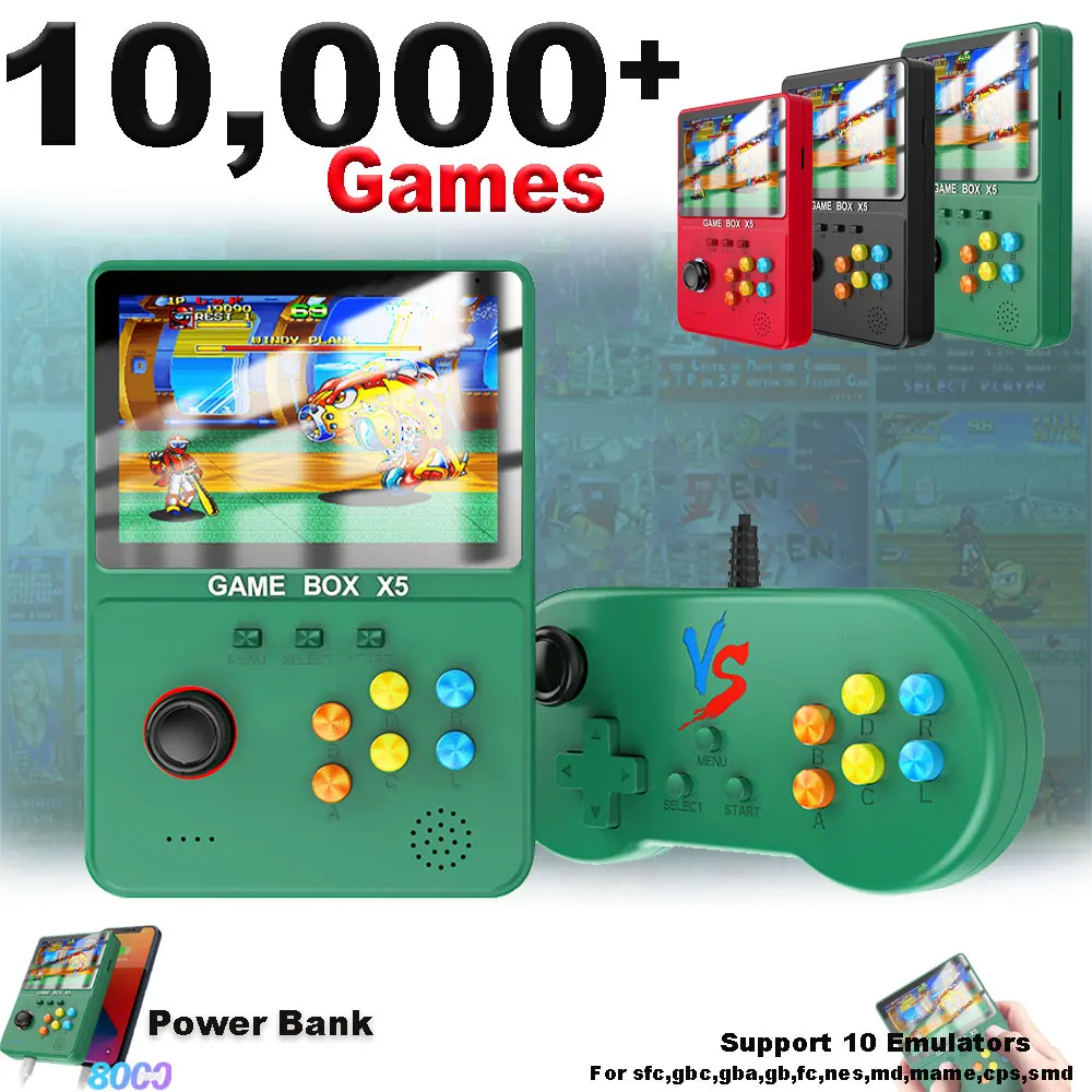 X5-retro-console-de-jogos-com-10000-jogos-cl-ssicos-4-0-inch-ips-tela ...