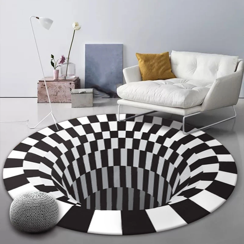 3D-Vortex-Illusion-Back-Carpet-Nordic-Modern-Black-Hole-Round-Area-Rugs ...