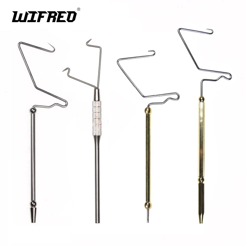 WIFREO 1PC Stainless Steel Fly Tying Whip Finisher Brass Rotating ...