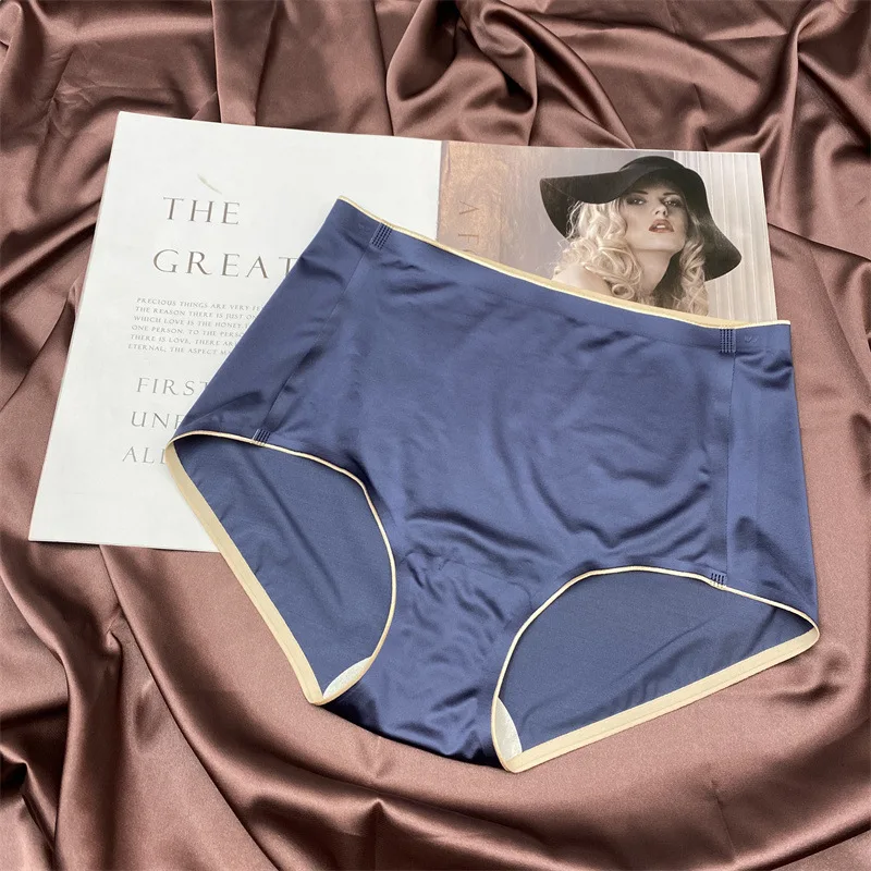Ropa-interior-sin-costuras-para-mujer-joven-bragas-lisas-de-cintura ...
