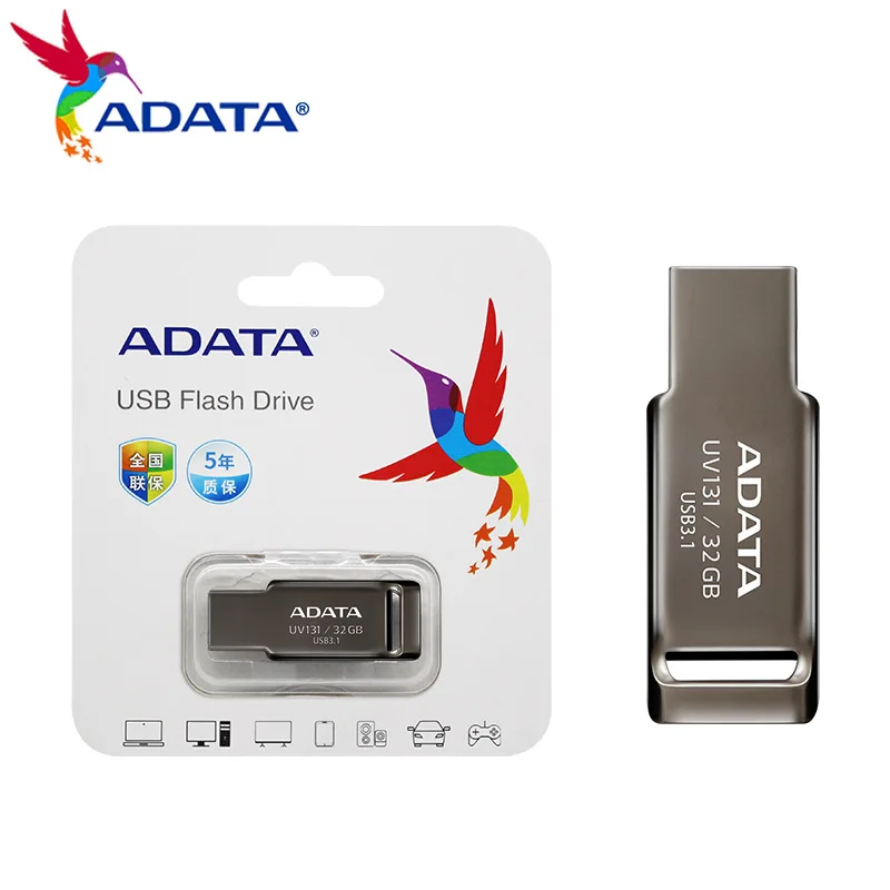 ADATA-Alta-Velocidade-Metal-Mini-USB-Flash-Drive-U-Disco-Mem-ria ...