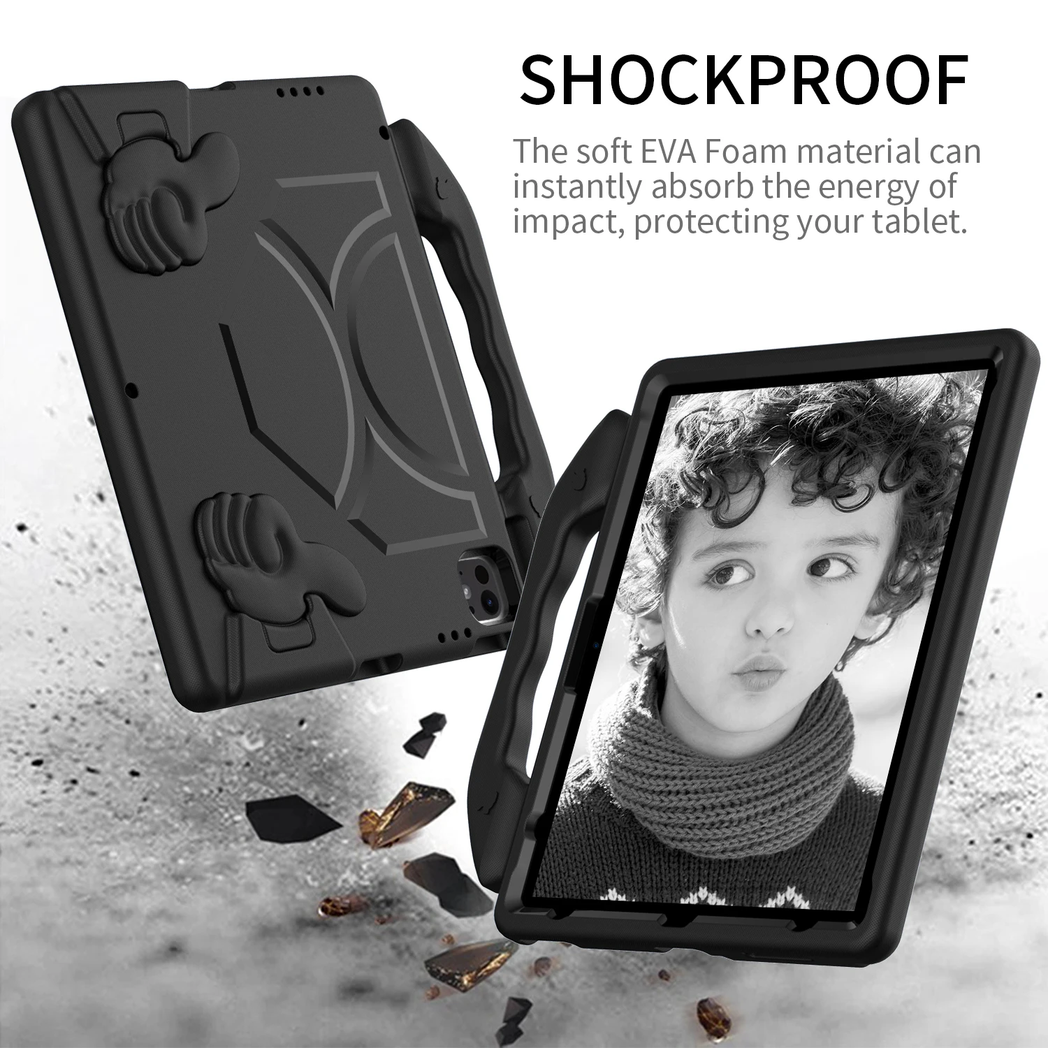 Durable Kids Shockproof EVA Tablet Case - Protective Cover for IPad Pro ...