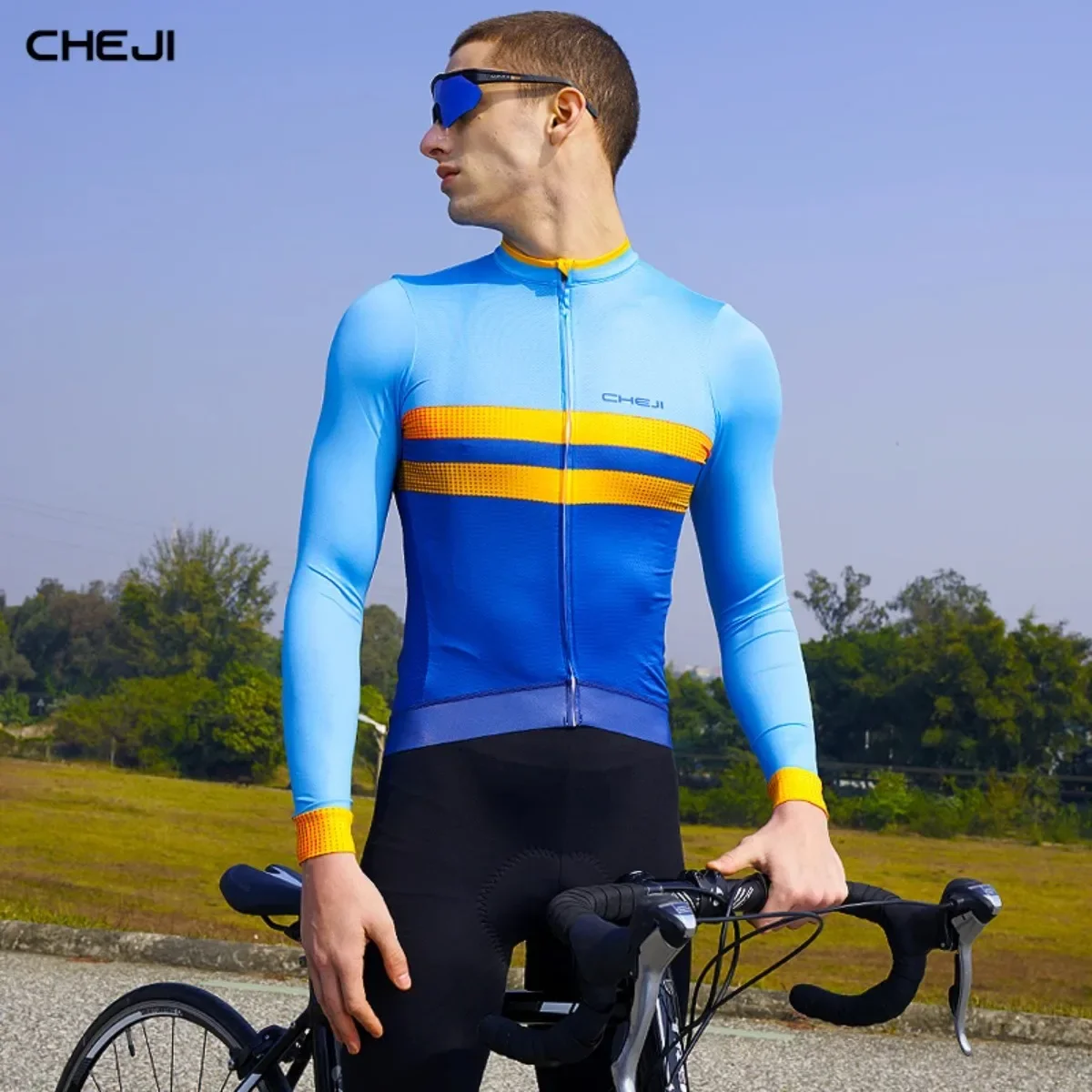 CHEJI-Cycling-Jerseys-Clothing-Bicycle-Men-s-Women-s-Long-sleeved-Youth ...