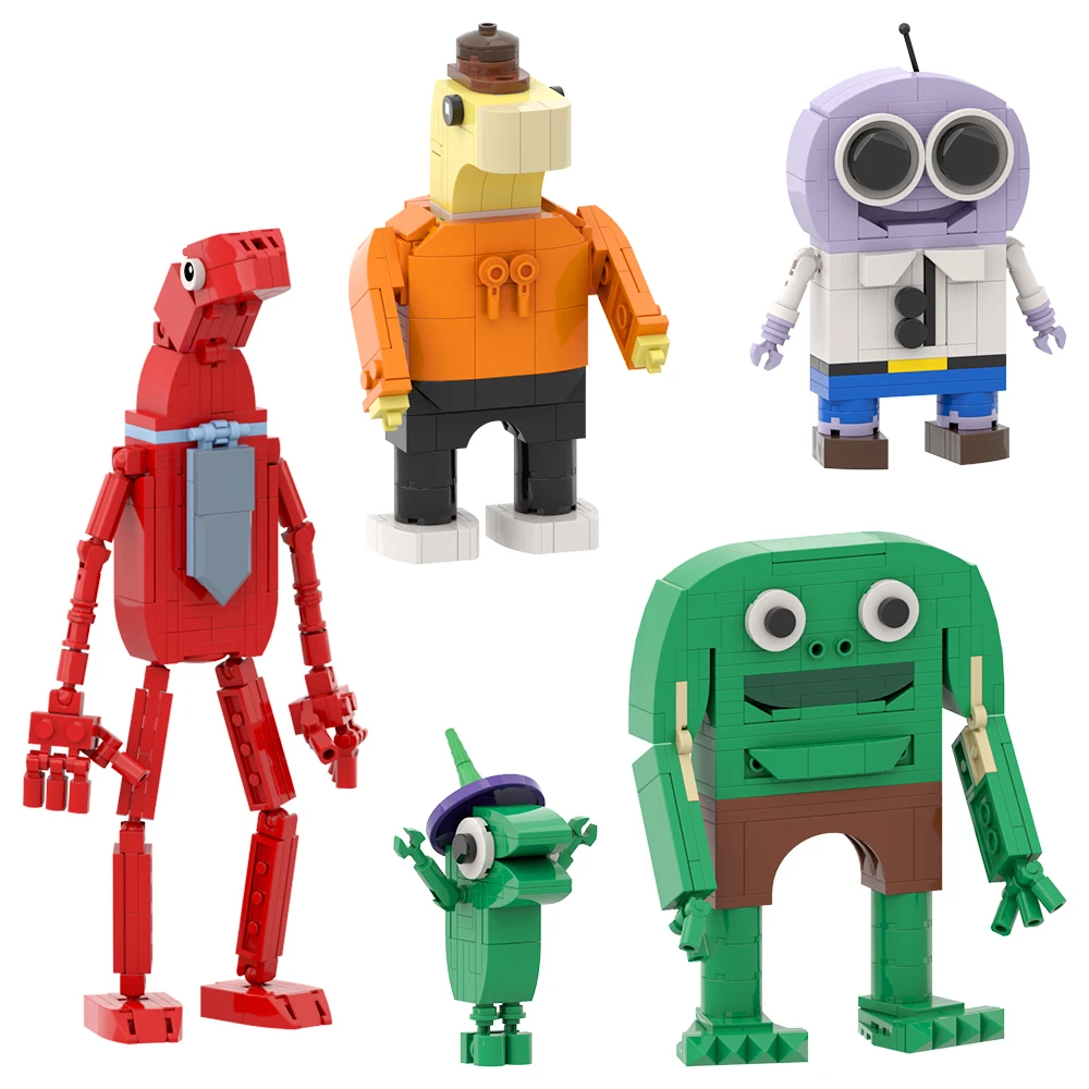 NEW-Smilings-Friend-Building-Block-Set-Glep-Pim-Charlie-alan-Mr-Frog ...