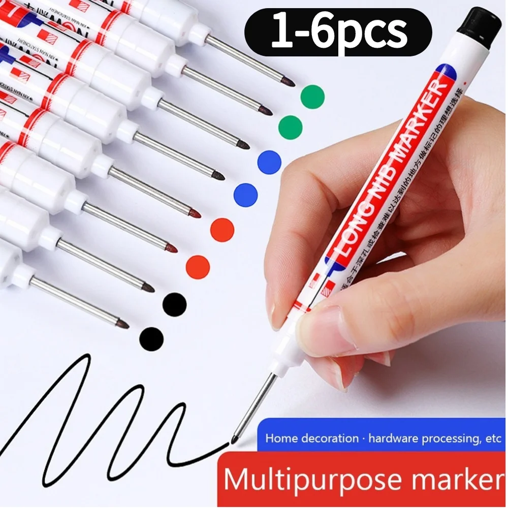 20mm-Long-Head-Markers-Construction-Deep-Hole-Marker-Pens-Carpenter ...