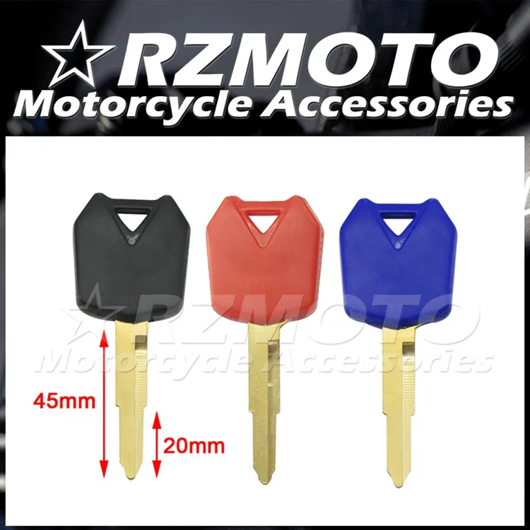 Uncut-Blank-Motorcycle-ignition-Key-For-Kawasaki-ZZR-ZZR600-ZZR400 ...