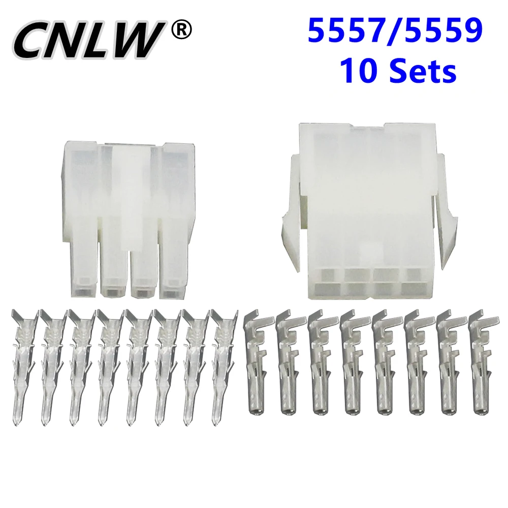 10 Sets 5557 5559 Connector 8 Pin Automotive Wiring Harness Connector ...