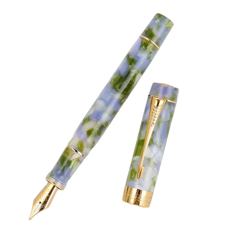 Luxury Jinhao 100 Fountain Pen Century Checkerboard Kaleidosc Pink ...