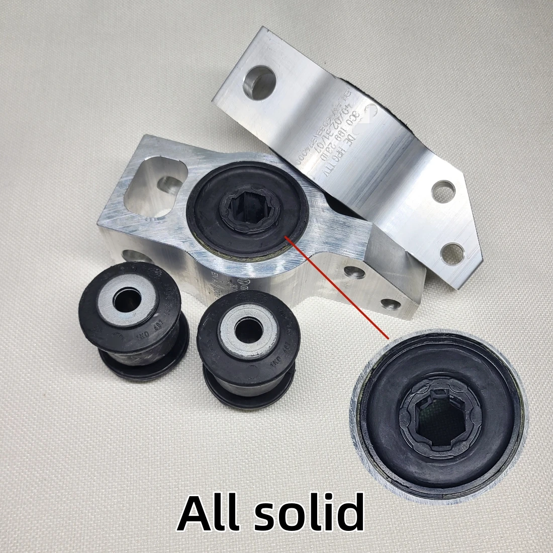 3CD199231-1K0-199-182-2Pcs-Aluminium-Rubber-2-0T-Suspension-Arm-Control ...