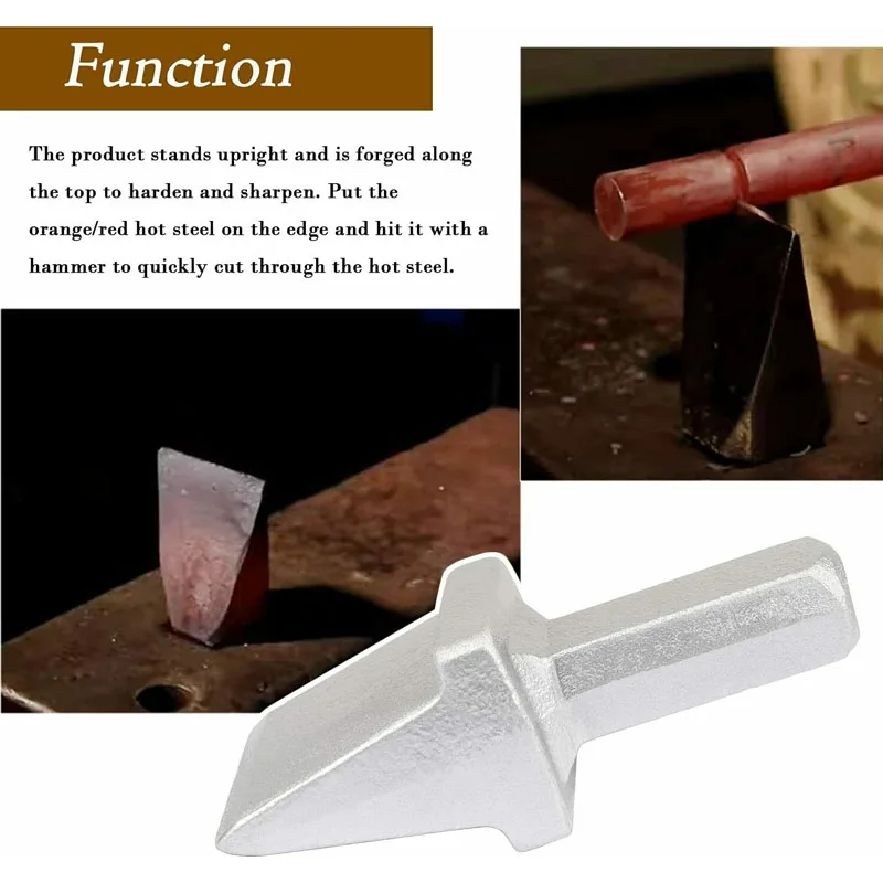 Anvil Cutting Tool With 3/4 Inch Shank - Cutter For Anvil, Black Finish ...