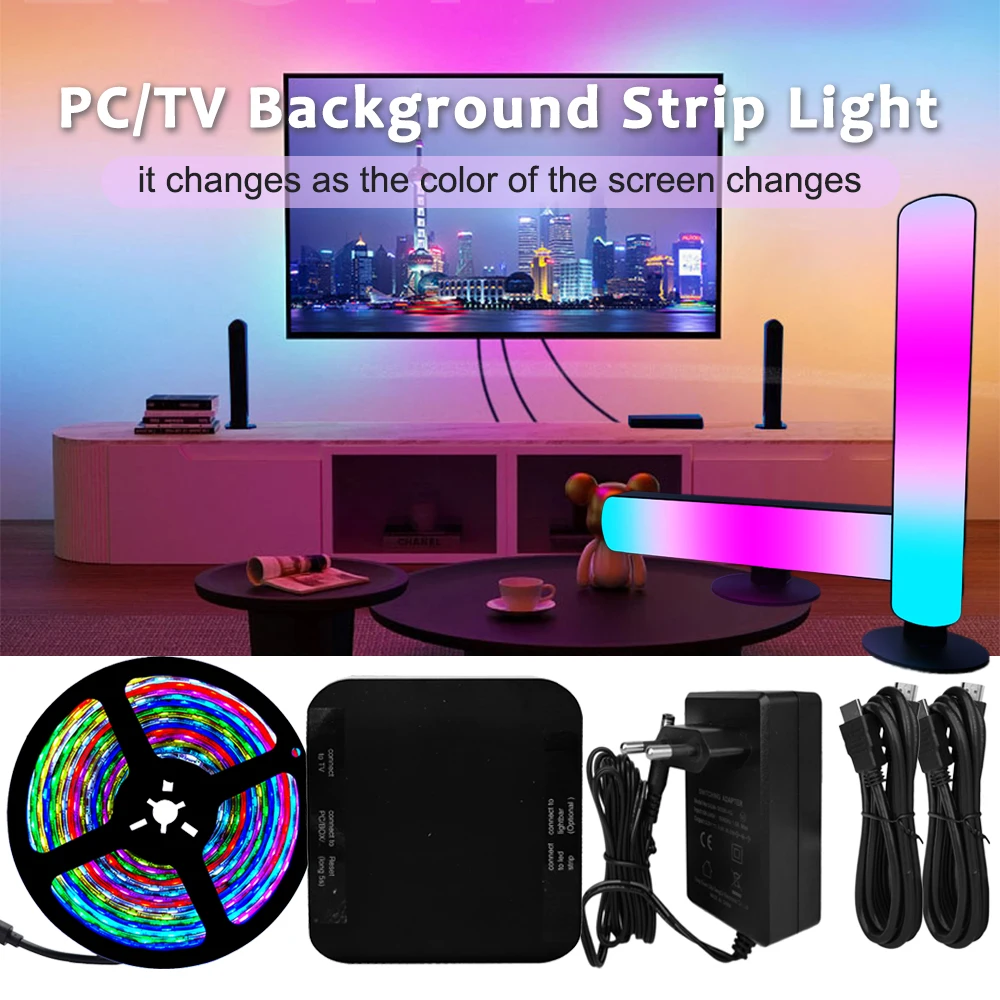 Smart-Ambient-TV-Led-Backlight-4K-HDMI-2-0-Device-Sync-Box-WS2811 ...