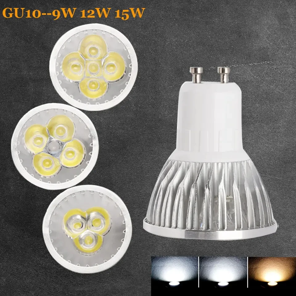 Super-Bright-GU10-LED-Bulb-Spot-Light-9W-12W-15W-110V-Led-Spotlights ...