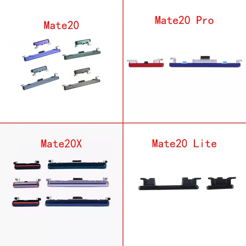 1 Set Power Volume Side Buttons For Huawei Mate 20 Lite Pro 20Lite ...