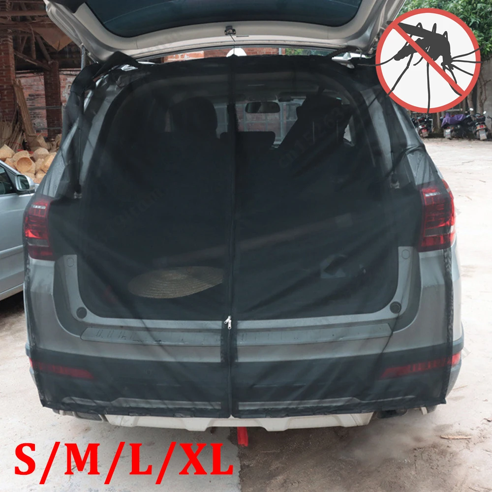 Car-Tailgate-Mosquito-Net-Magnetic-Curtains-Car-Sunshade-Screen-Net ...
