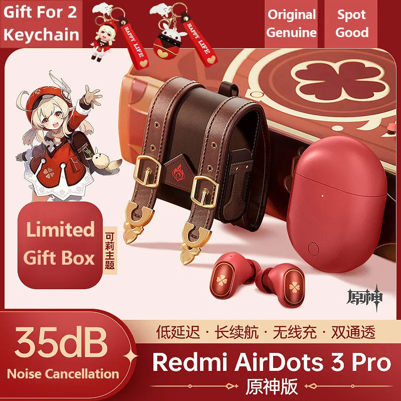 In Stock Official Genshin Impact Klee Peripheral Headphones Redmis ...