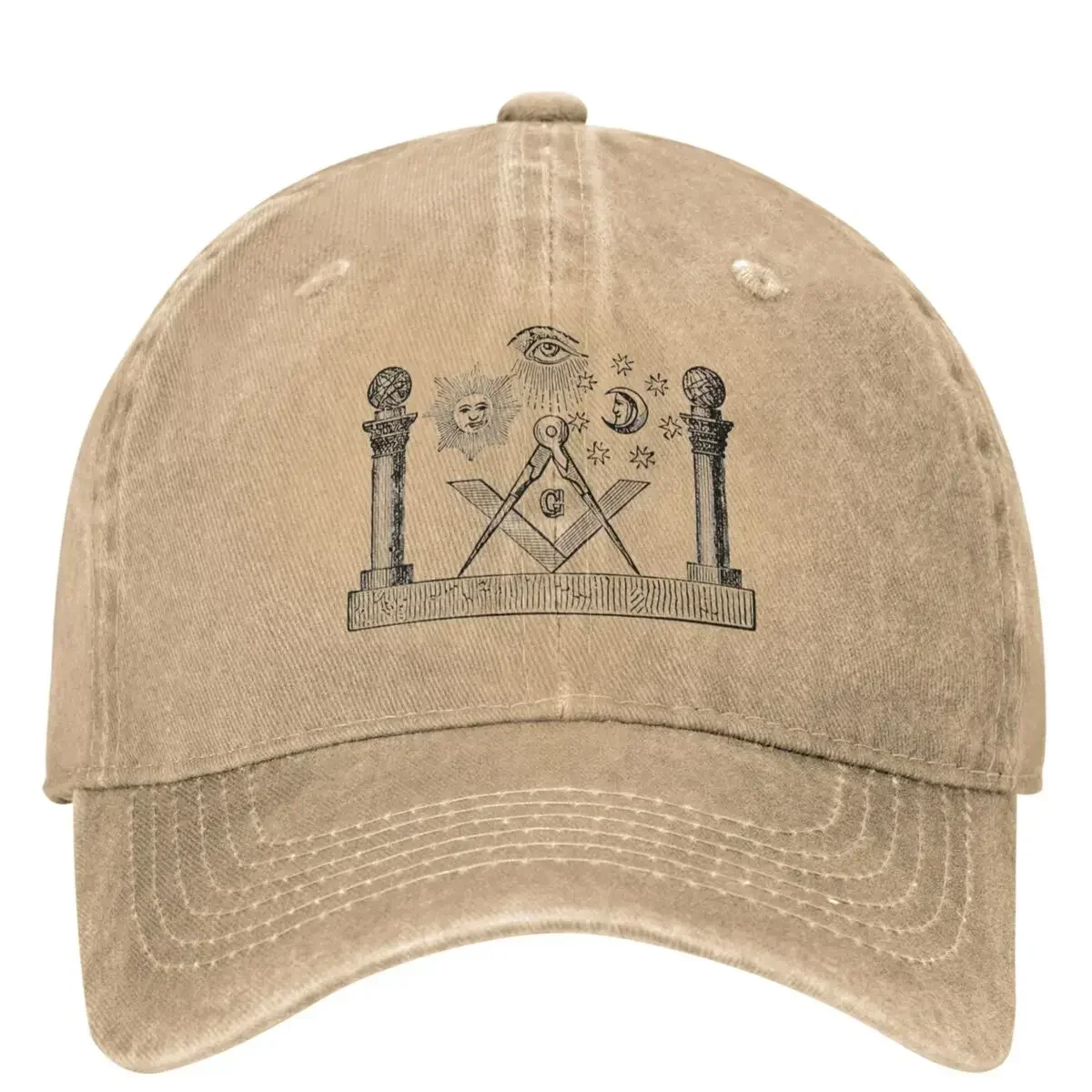 Freemasonry Casual Baseball Cap Spring Trucker Hat Dropshipping Tennis ...