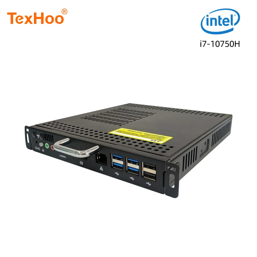 TexHoo OPS Mini PC Computer Intel Core i7 10750H i5 Processor Windows ...