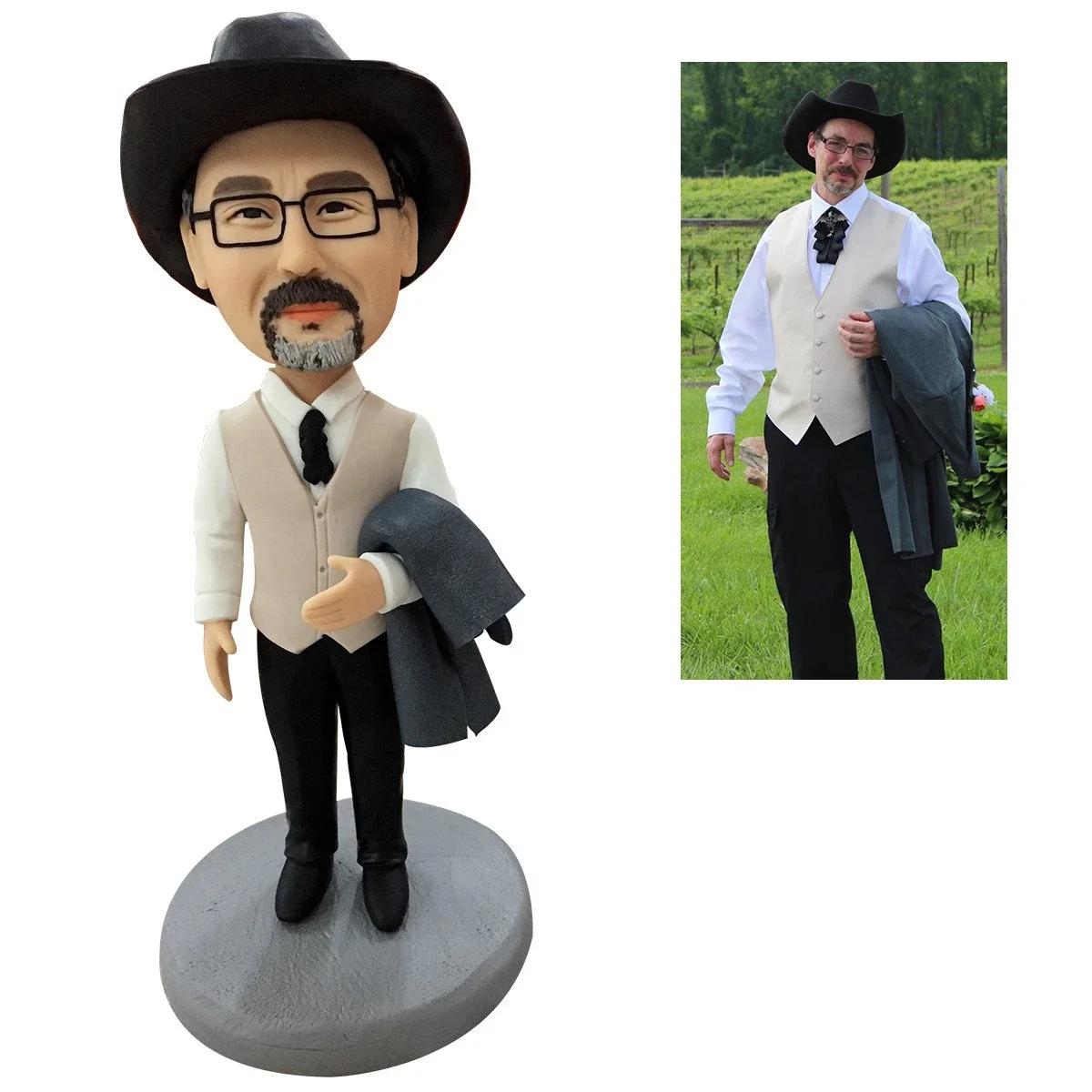 100%Fully Customizable Custom Bobbleheads Figures Personalized,Handmade ...
