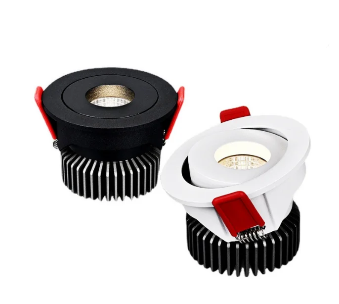 Led Downlight Recessed Ceiling Lamp Spot Lamp Angle Adjustable Aluminum ...