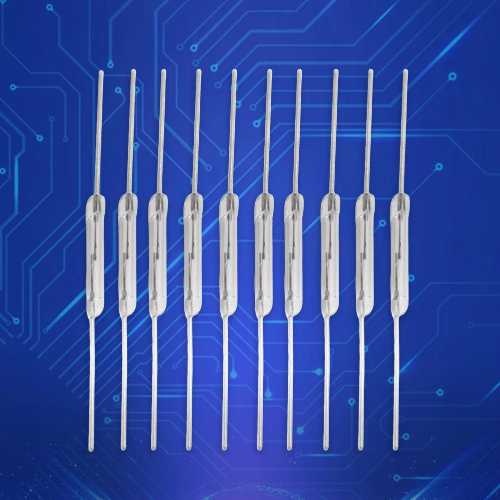 10-50 Pcs Magnetic Switch 2*14mm Normally Open Magnetic Induction ...