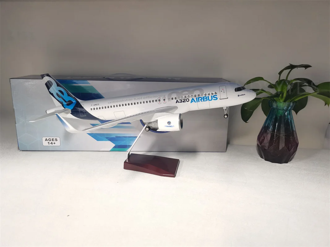 1:80 Scale 47cm A320 Model 320 Airplane Airbus Model Planes Metal ...