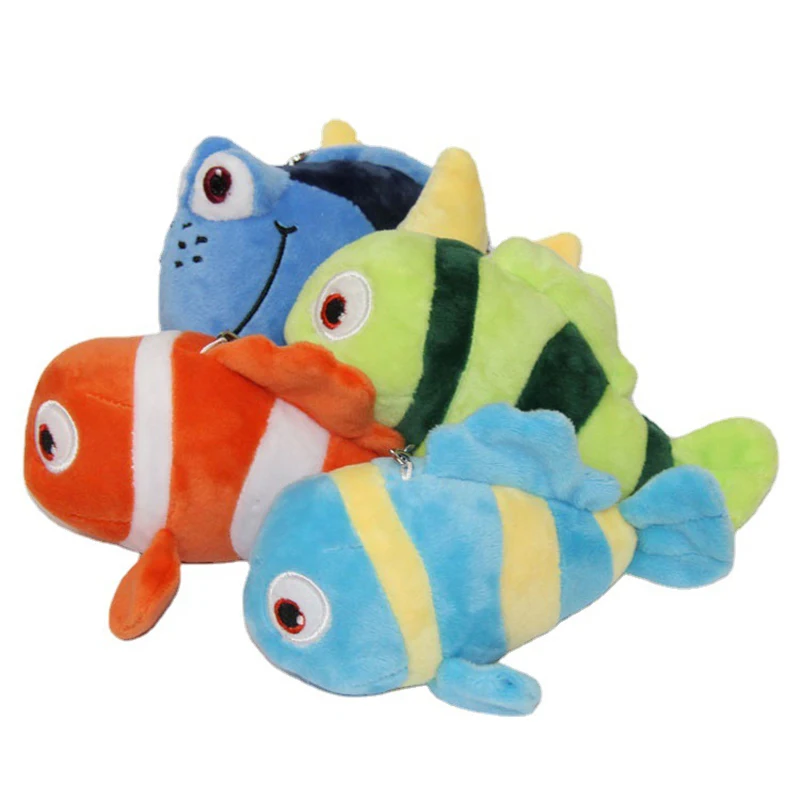12pcs/lot Disney Finding Nemo Dory Dolly Plush Stuffed Doll Keychain ...
