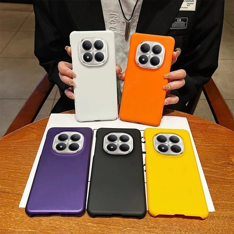 Fashion Minimalism Pure Color Ultra Slim Case For Poco M8 Pro M7 4G/5G ...