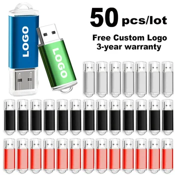 50PCS/lot Colour USB Flash Drive Pen Drive 1GB 2GB 4GB 8GB 16GB ...