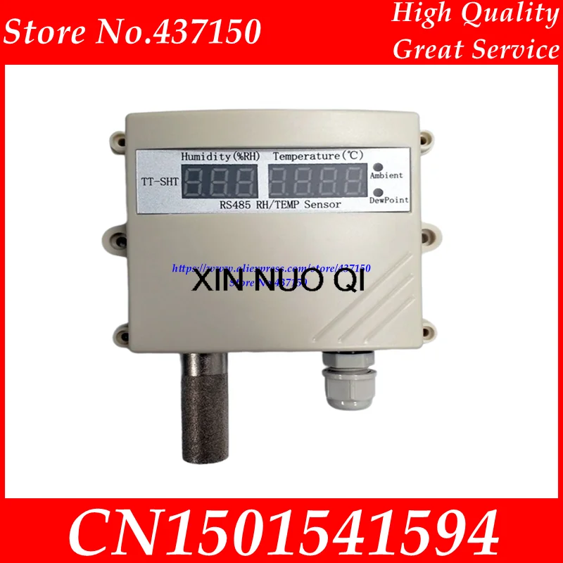 RS485 temperature and humidity transmitter MODBUS temperature and ...