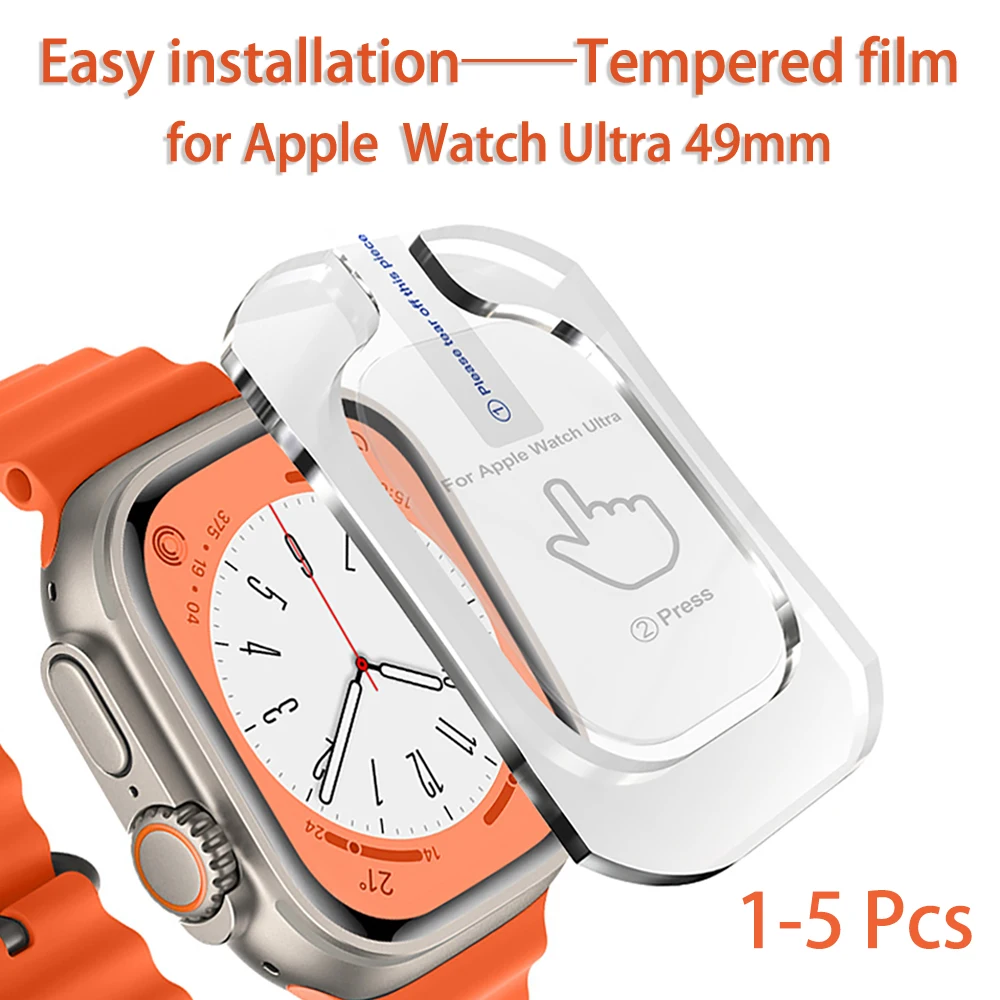 Tempered-Glass-For-Apple-Watch-Ultra-49mm-Anti-Scratch-Screen-Protector ...