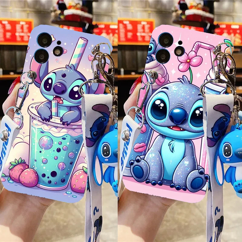 Stitch-keychain-Phone-Case-For-Redmi-Note-13-13-Pro-Plus-13C-POCO-M6-X6 ...
