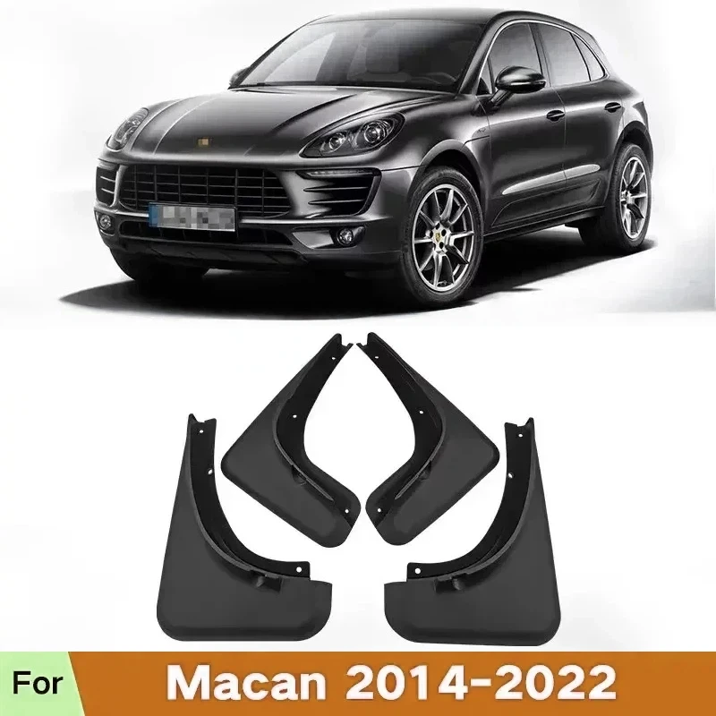 Mud Flaps For Porsche Macan 2014-2022 Splash Guards Fender MudFlaps ...