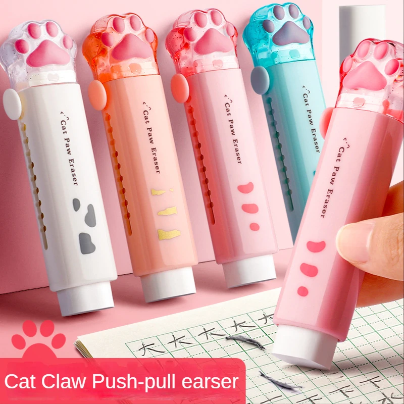 Cat-Paw-Borracha-Borrachas-Push-Pull-Design-Estudante-Ferramenta-de ...