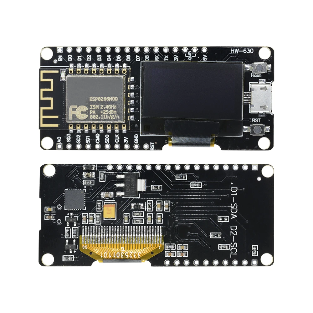 ESP8266-ESP-12F-WIFI-Module-Wireless-CP2102-Development-Board-0-96-inch ...