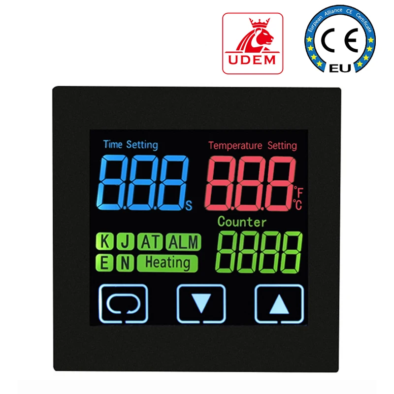 Heat-Press-Machine-Thermostat-with-timer-and-counter-function-touch ...