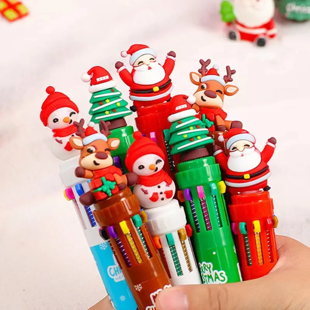 5-20-Pcs-Christmas-Cartoon-Ten-Color-Pens-for-Children-Birthday ...