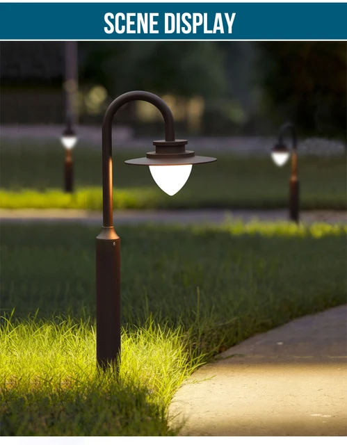 Long Driveway Post Lights
