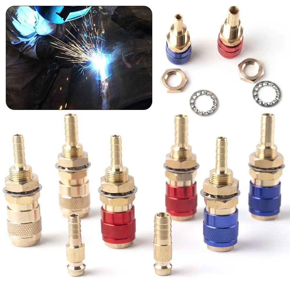Welding Machine Quick Fitting M6 M8 Female Male Water Cooled Gas ...