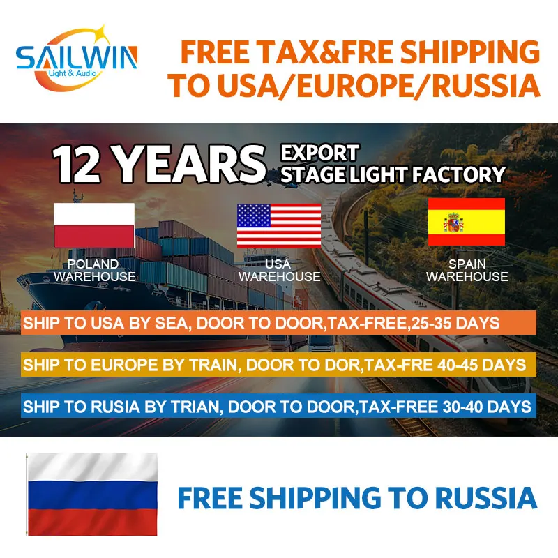 Sailwin SW-LEDM500 500Вт светодиодный сценический светильник | AliExpress