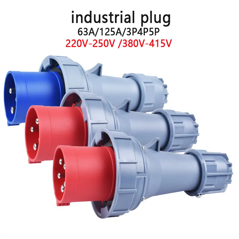 IP67-Second-Generation-of-Industrial-Plug-and-Socket-PA66-Wall-Mount ...